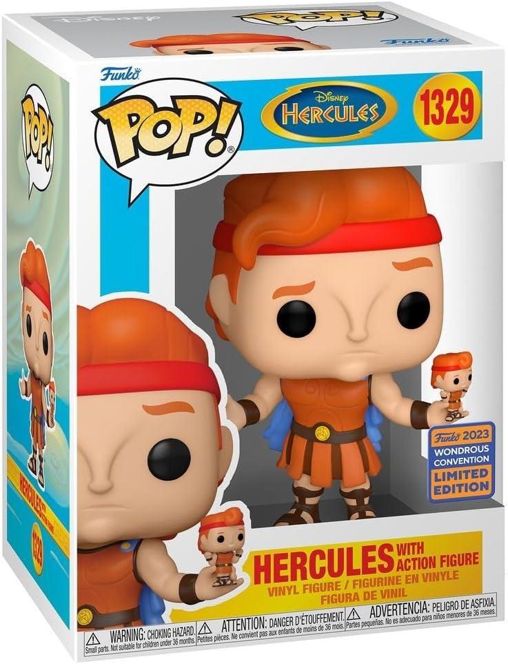 Funko Pop Disney: Hercules - Hercules With Action Figure (Convention ...